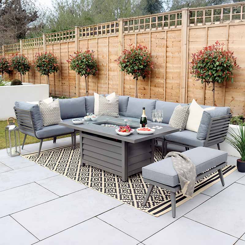 Fire pit seating set store