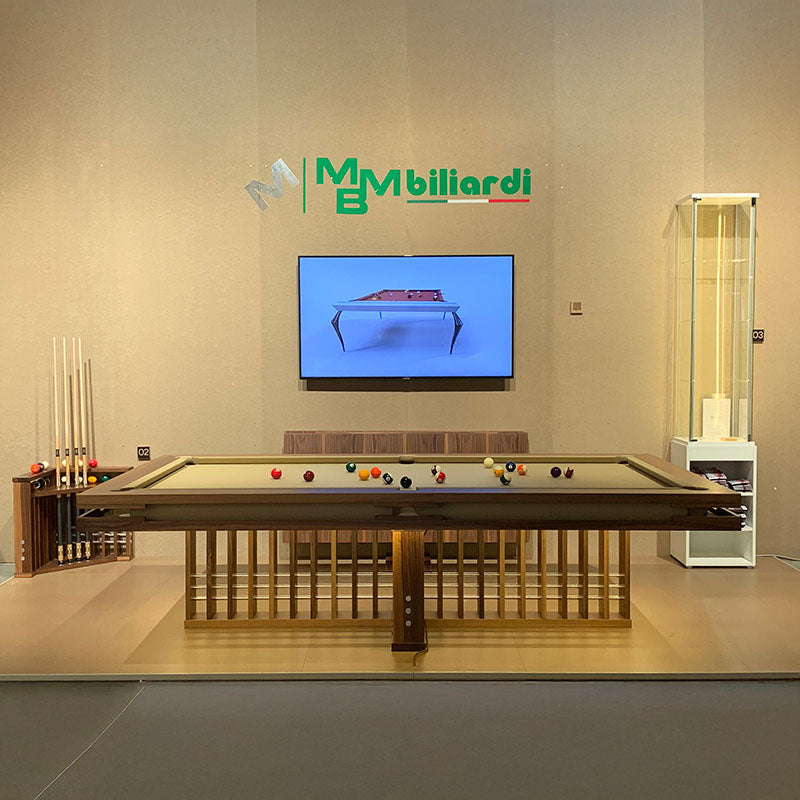 MBM Biliardi Kyoto Pool Table – Japanese-Inspired Minimalist Luxury