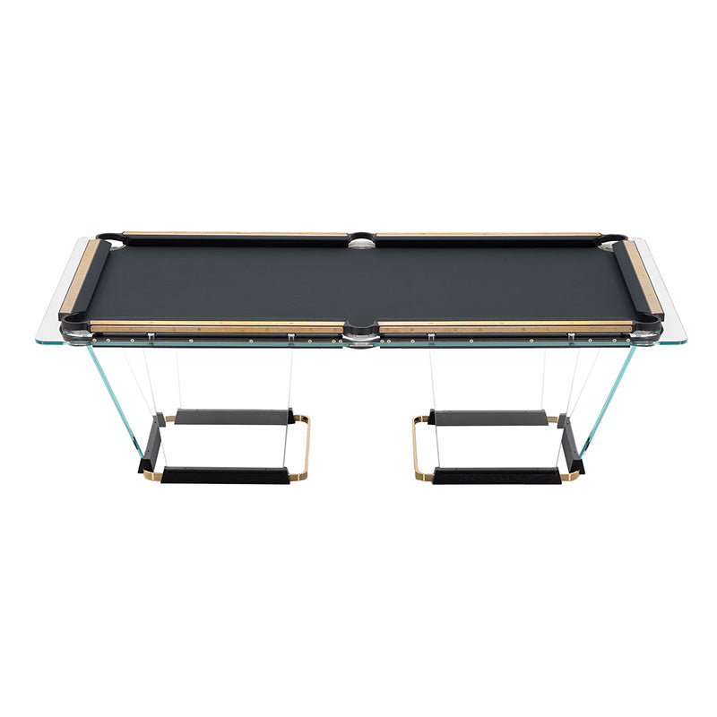 Teckell T1.3 24K Gold Pool Table - Exquisite Design & Precision