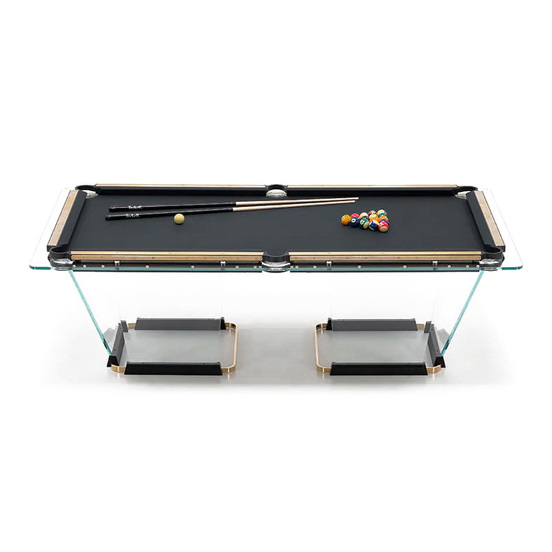 Teckell T1.3 24K Gold Pool Table - Exquisite Design & Precision